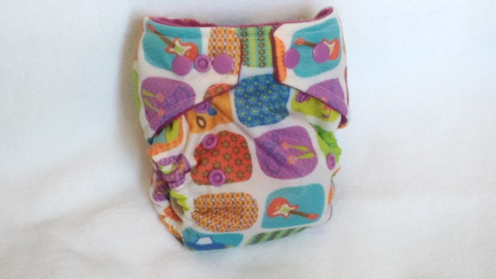 Couche TE2 fantaisie Taille unique avec booster zorb. (Modele creche ...